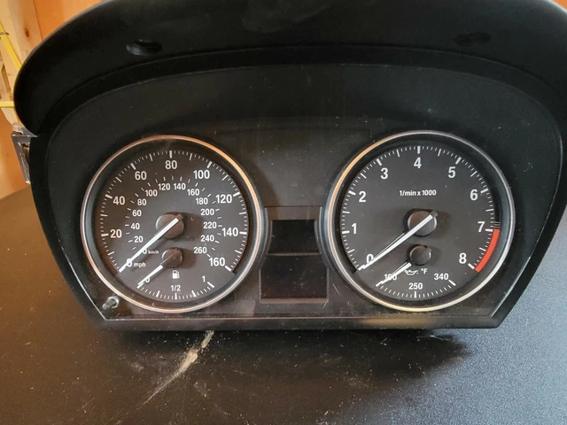 2007 - 2012 BMW E90 E92 E93 Speedometer Instrument Cluster Gauge OEM ...