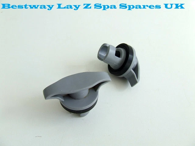 BESTWAY LAY Z Spa Air Stopper Cap / screw fitting for the base ...