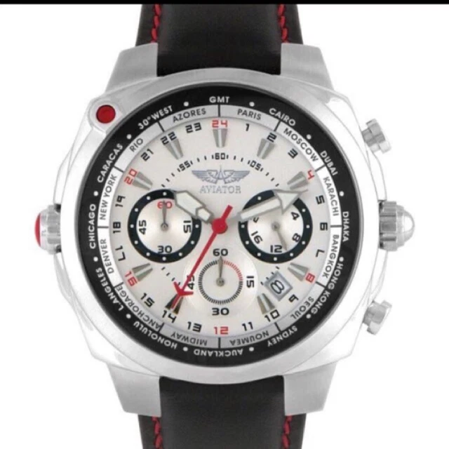 AVIATOR F SERIES Chronograph / World Time Watch EUR 56,27 - PicClick FR