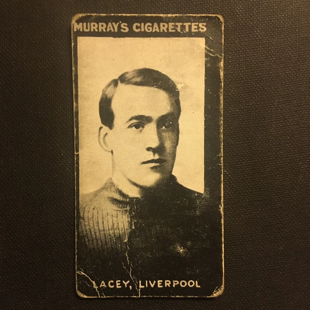 LACEY | 1913 Murrays Cigarette Football Card | Series J | Liverpool £37 ...