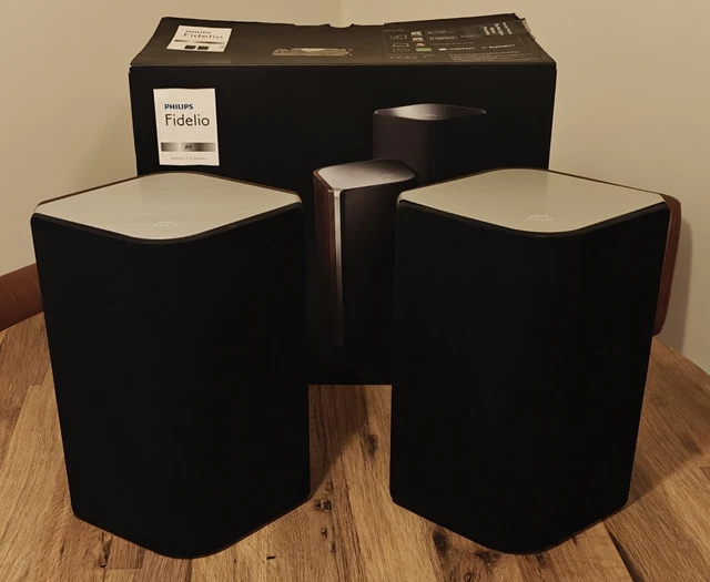 PHILIPS AW9000/10 FIDELIO 100W Active SPEAKERS £104.70 - PicClick UK