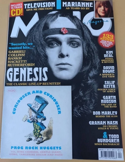 MOJO #377 GENESIS (NEW MAGAZINE,CD) April 2025 [NEW] £7.99 - PicClick UK