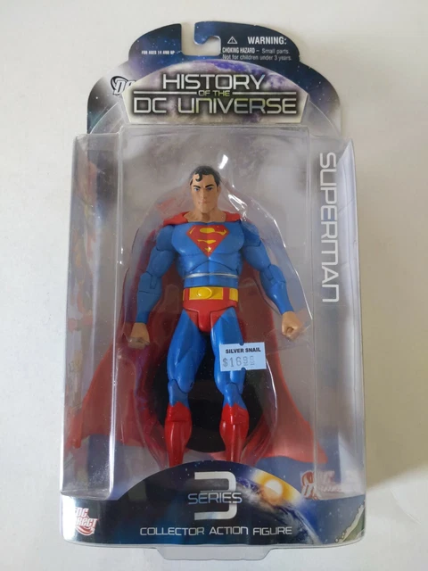 HISTORY OF THE DC Universe Series 3 Superman Rare DC Direct Action ...