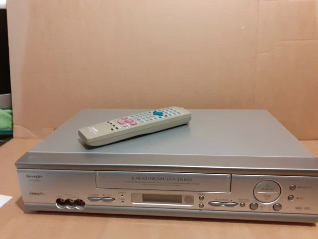 SHARP VCR VIDEO Cassette Recorder SHARP VC-MH814 VHS Tape Player ntsc 6 ... SHARP VCR VIDEO Cassette Recorder SHARP VC-MH814 VHS Tape Player ntsc 6 ...