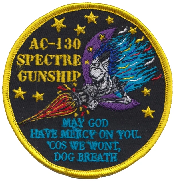 USAF AC-130 SPECTRE Gunship Embroidered Patch ** LAST ONE ** £14.00 ...