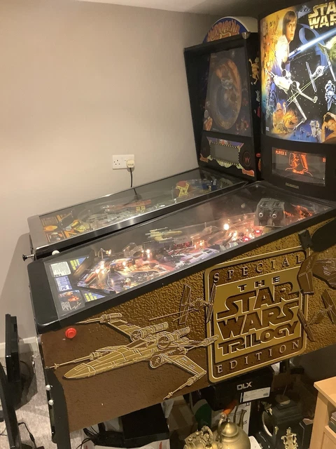 SEGA STAR WARS Trilogy Pinball Machine £3,750.00 - PicClick UK