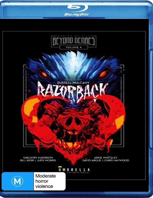 RAZORBACK (BLU-RAY) GREGORY Harrison Bill Kerr Arkie Whiteley Chris ...