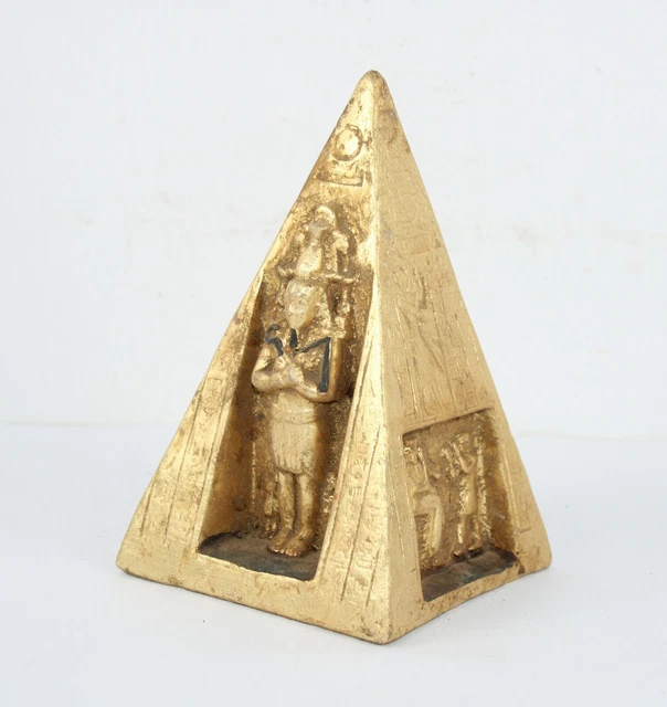 RARE ANCIENT EGYPTIAN Antique Pyramid of Osiris and Horus Egyptian ...