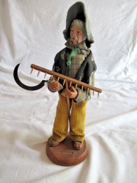ANCIEN SANTON LE Faucheur Signe Marinacci 04 Greoux EUR 15,00 - PicClick FR
