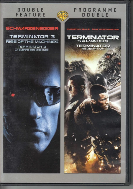 TERMINATOR COLLECTION (DVD) Terminator 3 & Terminator Salvation 2 DVD ...