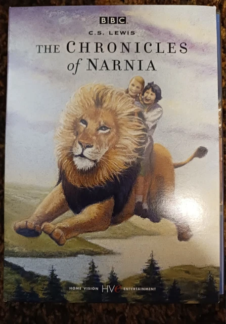 BBCS THE CHRONICLES of Narnia Boxed Set DVD 2002, 3 Disc CS Lewis w ...