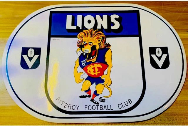 FITZROY LIONS MEMORABILIA $99.99 - PicClick AU