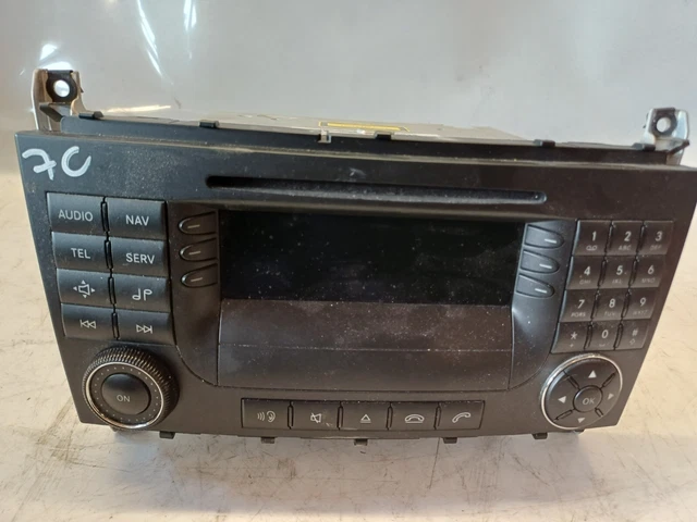 7C ORIGINAL MERCEDES Benz W203 Radio-Cd Autoradio Navi A2038704889 ...