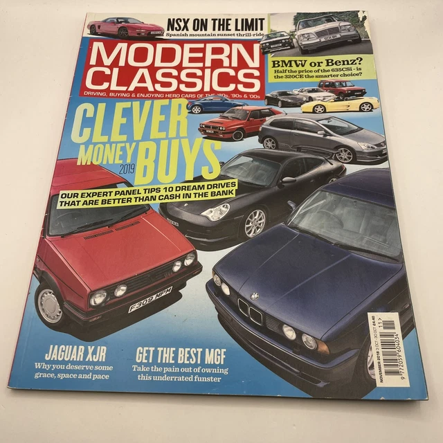 MODERN CLASSICS CAR Magazine Issue 30 November 2018 - NSX BMW Jaguar ...