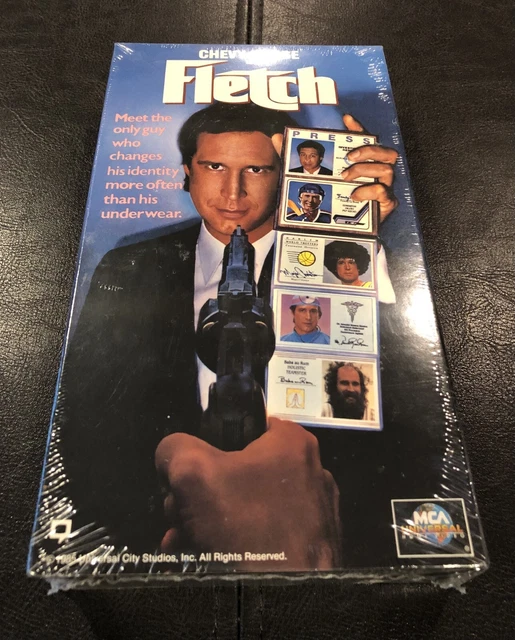 FLETCH 1985 VHS Chevy Chase, Michael Ritchie MCA/Universal 1992 Video ...