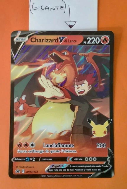 CARTE POKEMON GRAN FESTA CHARIZARD V DI LANCE JUMBO ITA (GIGANTE) EUR ... CARTE POKEMON GRAN FESTA CHARIZARD V DI LANCE JUMBO ITA (GIGANTE) EUR ...