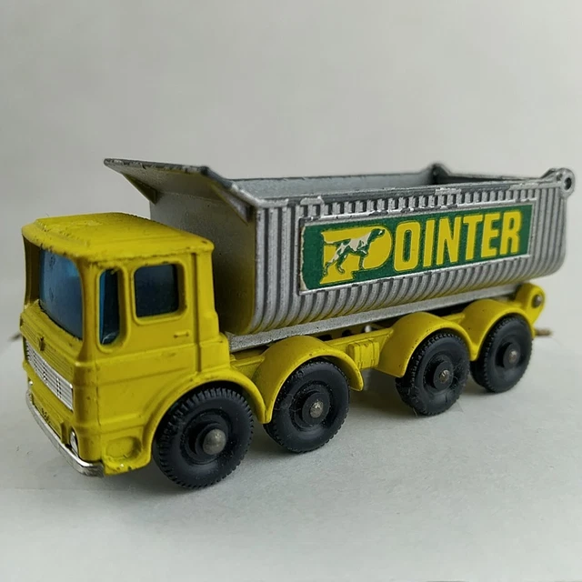 MATCHBOX SUPERFAST NO.51 8 Wheel Tipper Truck Pointer Lesney ...