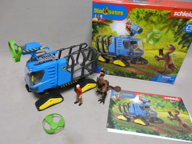 SCHLEICH DINOSAURS 42604 Piste Véhicule Tornadowaffe à Chenilles ...