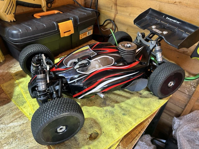‼️HOBAO HYPER SS Nitro Buggy with HPI F4.6 Engine - Great Condition‼️ £ ...