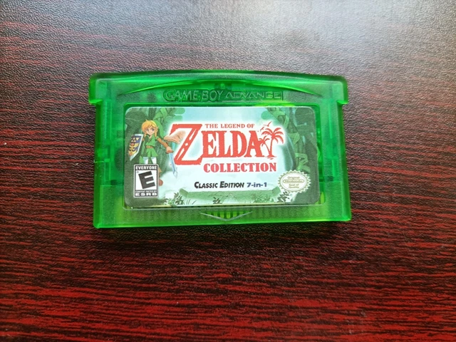 THE LEGEND OF Zelda Collection 7 in 1 Gameboy Advance GBA cart Minish ...