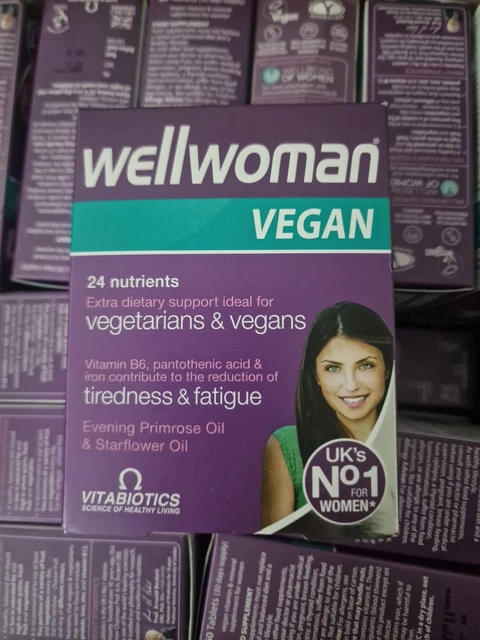 VITABIOTICS WELLWOMAN VEGAN Dietary Supplement 60 Tablets £10.46 ...