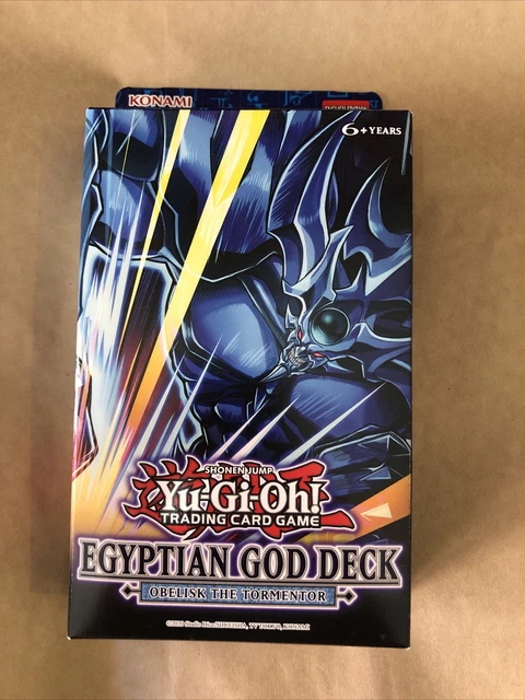 YUGIOH EGYPTIAN GOD Deck: Obelisk the Tormentor Unlimited Edition Blue $11.09 - PicClick