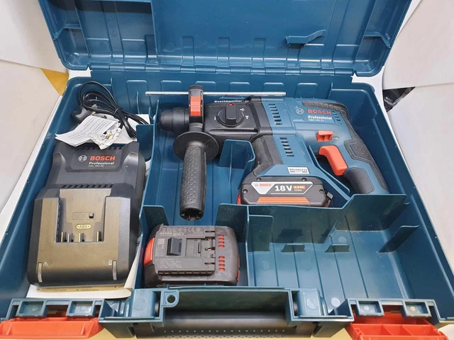Bosch Professional Gbh 18v 20 Brushless 18v 2x4ah Sds Plus Cordless
