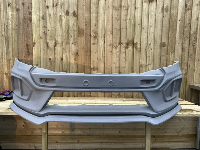 FORD TRANSIT CUSTOM RS Sport Front Bumper Plus Splitter - Pre Facelift ...