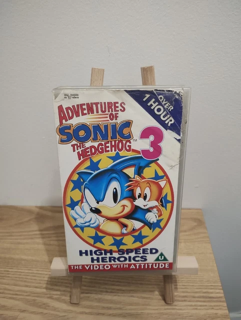 ADVENTURES OF SONIC The Hedgehog 3 (VHS) £13.99 - PicClick UK