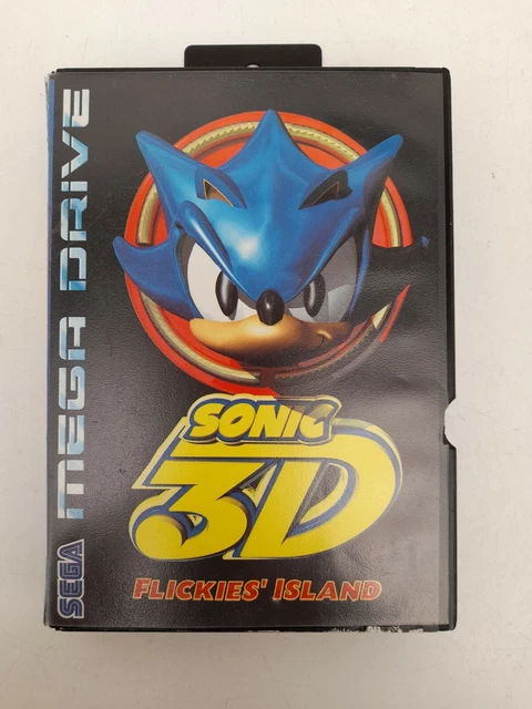 SONIC 3D FLICKIES Island For Sega Mega Drive Game - Boxed Tested £42.00 ...