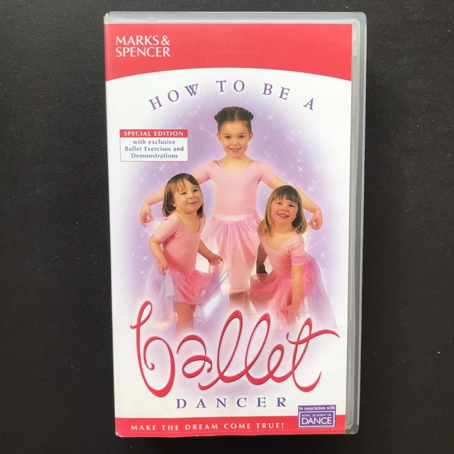 HOW TO BE A Ballet Dancer - Exercises & Demonstrations - VHS Video UK ...