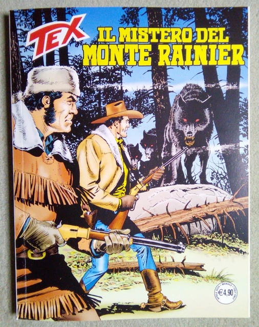 TEX N. 762 IL MISTERO DEL MONTE RAINIER APRILE 2024 BONELLI EDITORE ...