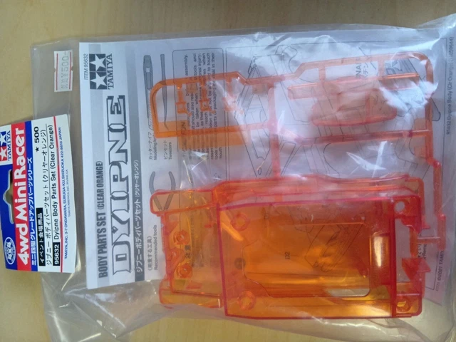 MINI 4WD CLEAR Body Set Jeepney Orange Gebraucht EUR 68,28 - PicClick DE