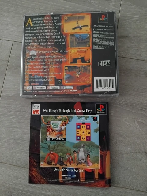 DISNEY'S ALADDIN IN Nasira's Revenge, Manual, no front cover, PS1 ...