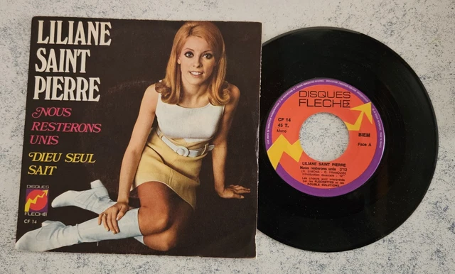 LILIANE SAINT PIERRE 1970 Disque Flèche Claude François EUR 30,00 ...