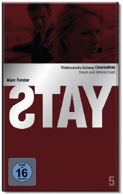 STAY (DVD) EWAN McGregor Naomi Watts Ryan Gosling Bob Hoskins Janeane ...