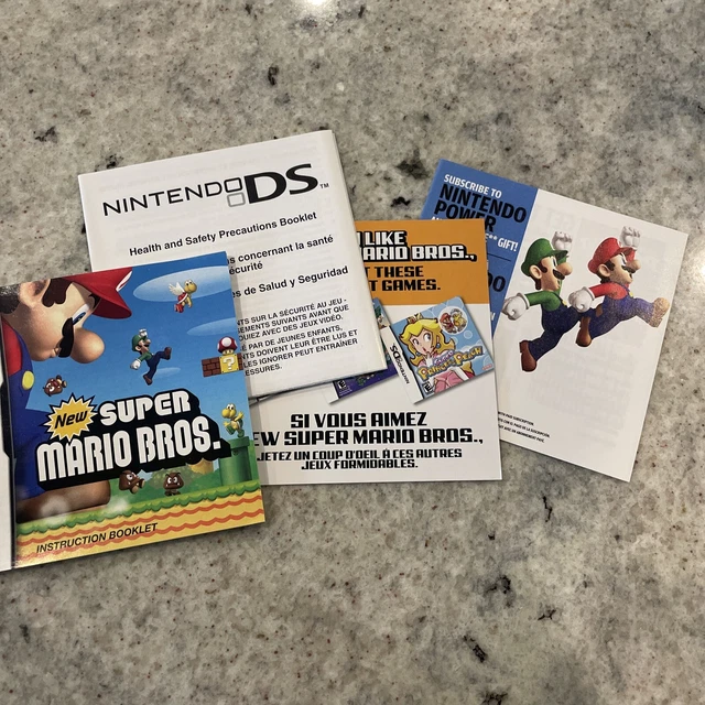 NEW SUPER MARIO Bros. (Nintendo DS, 2006) CIB £31.19 - PicClick UK