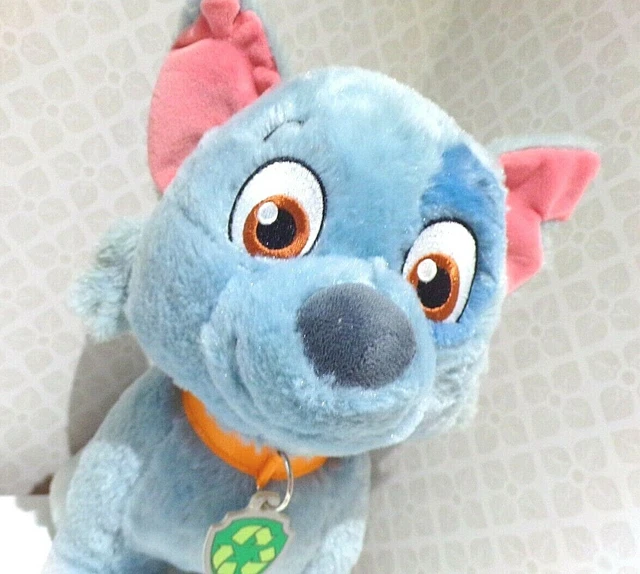 RARE ROCKY FROM PAW PATROL with sound BUILD A BEAR WORKSHOP dog soft ...