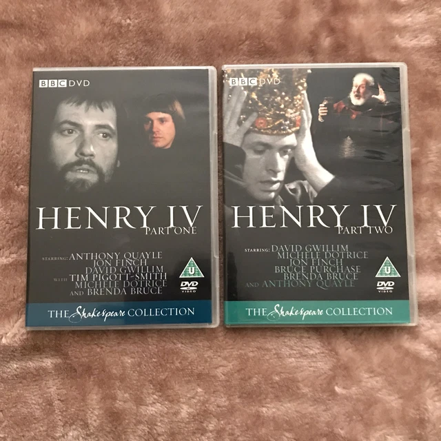 HENRY IV PART One & Part Two BBC The Shakespeare Collection DVD £10.00 - PicClick UK