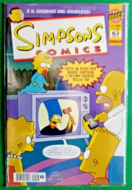 SIMPSONS COMICS ,FUMETTO Bongo N.63 Del 2004- Rif.n.6704-New/Perfect ...