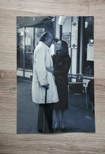 PHOTO ROMY SCHNEIDER - Tournage La Passante du Sans-Souci - 1981 EUR 13 ...