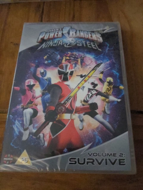 POWER RANGERS NINJA Steel.Volume 2 Survive Region 2 DVD New Sealed. £6. ...