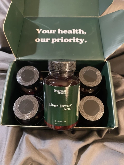 GREENLEAF BLENDS LIVER Detox blend 60 Tablets - B/B 04/27 £15.00 ...