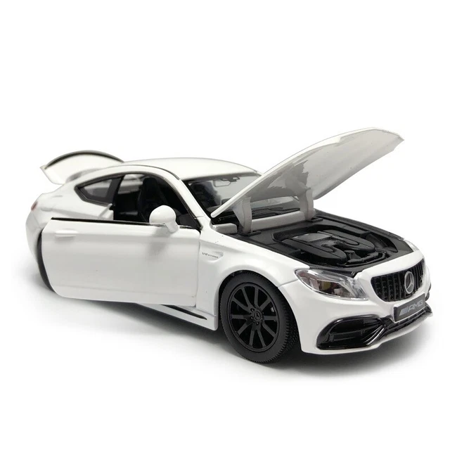 1:32 SCALE C63S AMG Model Car Diecast Kids Gift Toy Vehicle Sound Light ...
