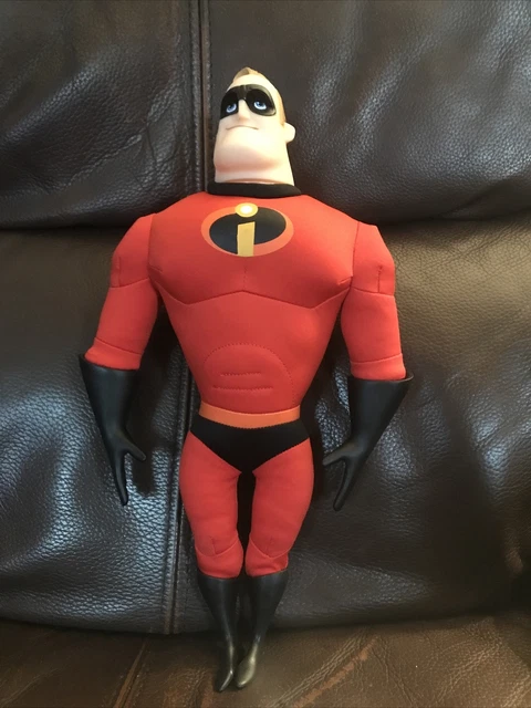 DISNEY PIXAR THE Incredibles Mr Incredible Toy Soft Figure By Jakks 14 ...