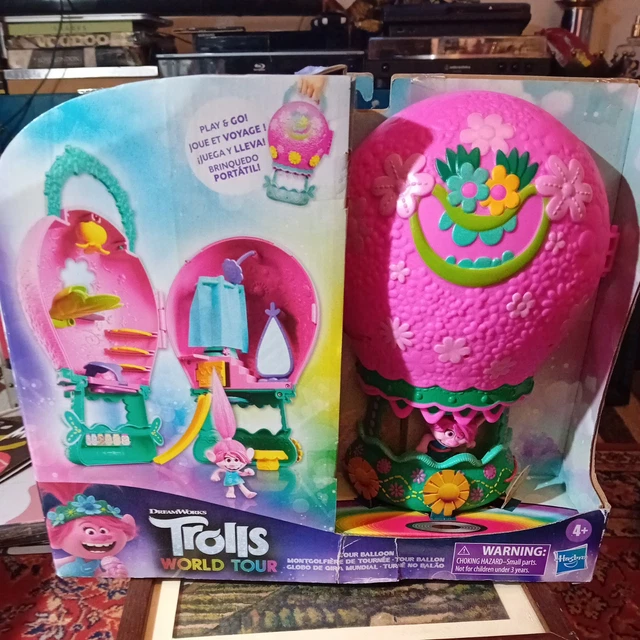 NEW HASBRO DREAMWORKS Trolls World Tour Balloon Playset Toy With Poppy ...