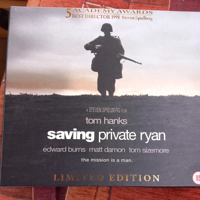 SAVING PRIVATE RYAN - VHS, Film Stills & 35MM Film Cell - Limited ...