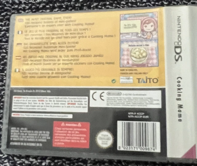COOKING MAMA POUR Nintendo DS, DS lite, DSi, DSi XL, 2DS, 3DS EUR 11,85 ...
