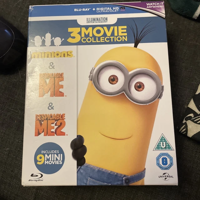 MINIONS COLLECTION (DESPICABLE Me/Despicable Me 2/Minions) [Blu-ray ... MINIONS COLLECTION (DESPICABLE Me/Despicable Me 2/Minions) [Blu-ray ...
