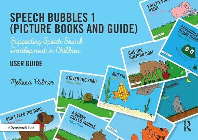 SPEECH BUBBLES 1 (Picture Books and Guide): Supporting Speech Sound ...